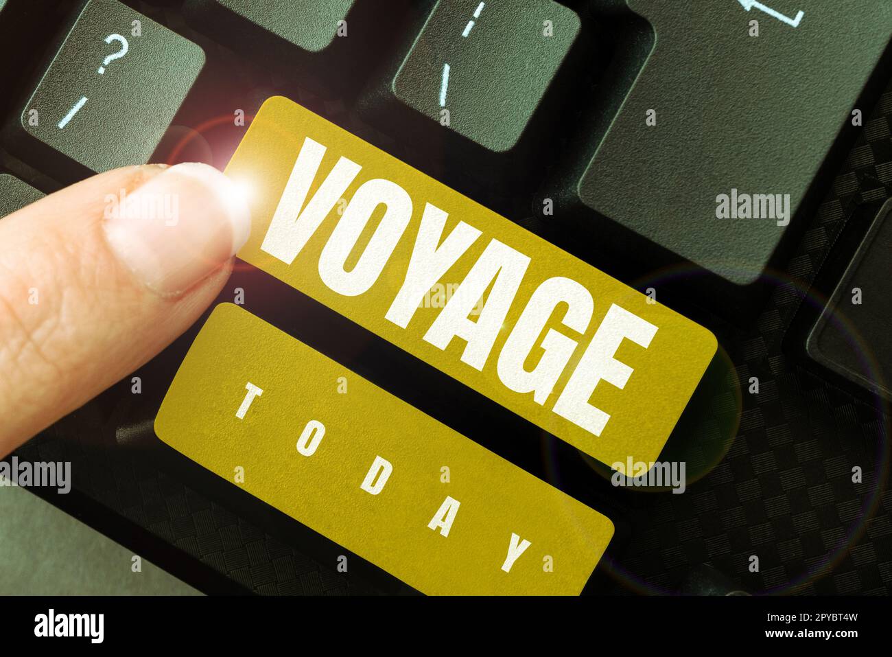 Text caption presenting Voyage. Internet Concept Long journey involving ...