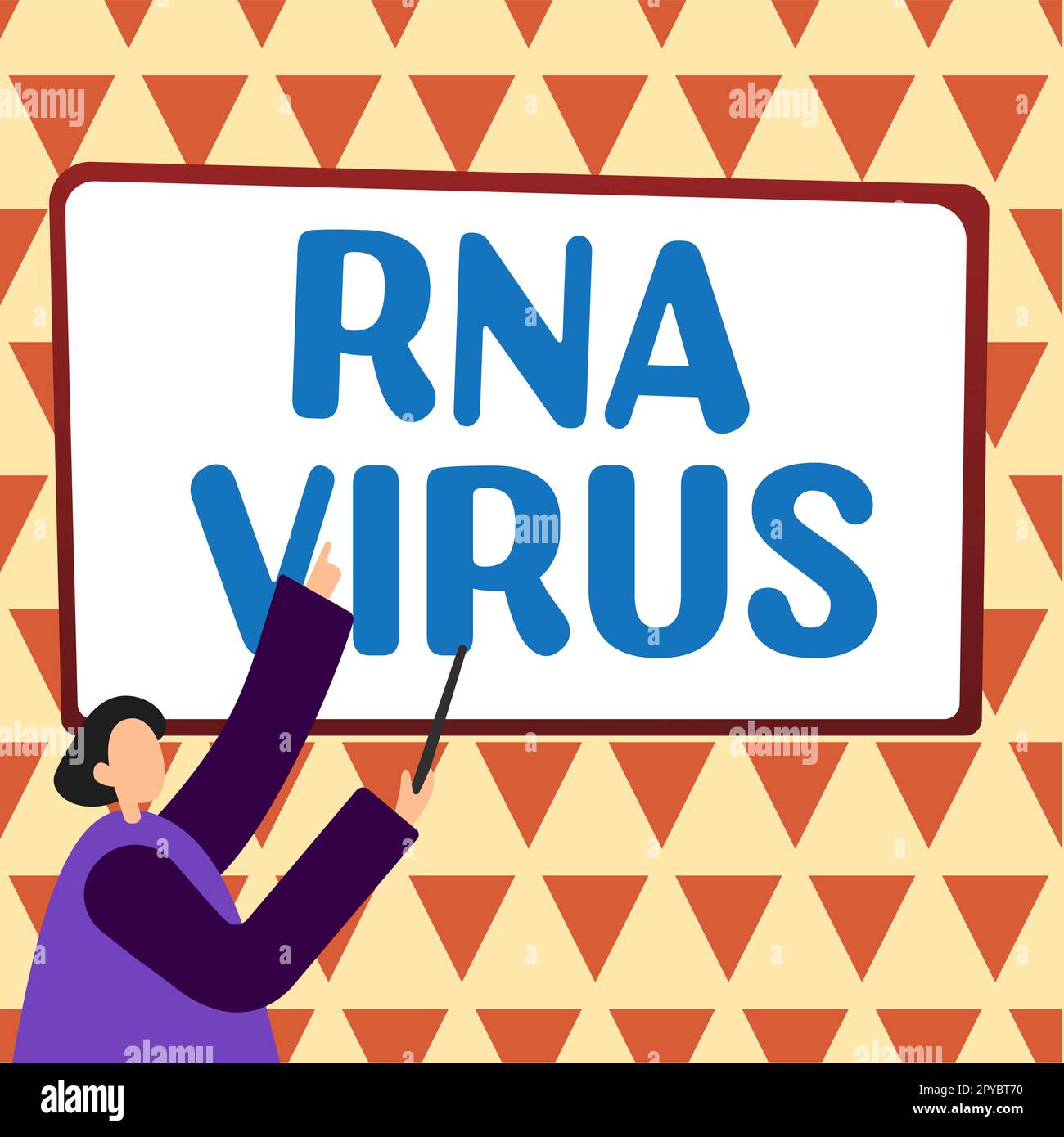 Conceptual display Rna Virus. Business concept a virus genetic ...