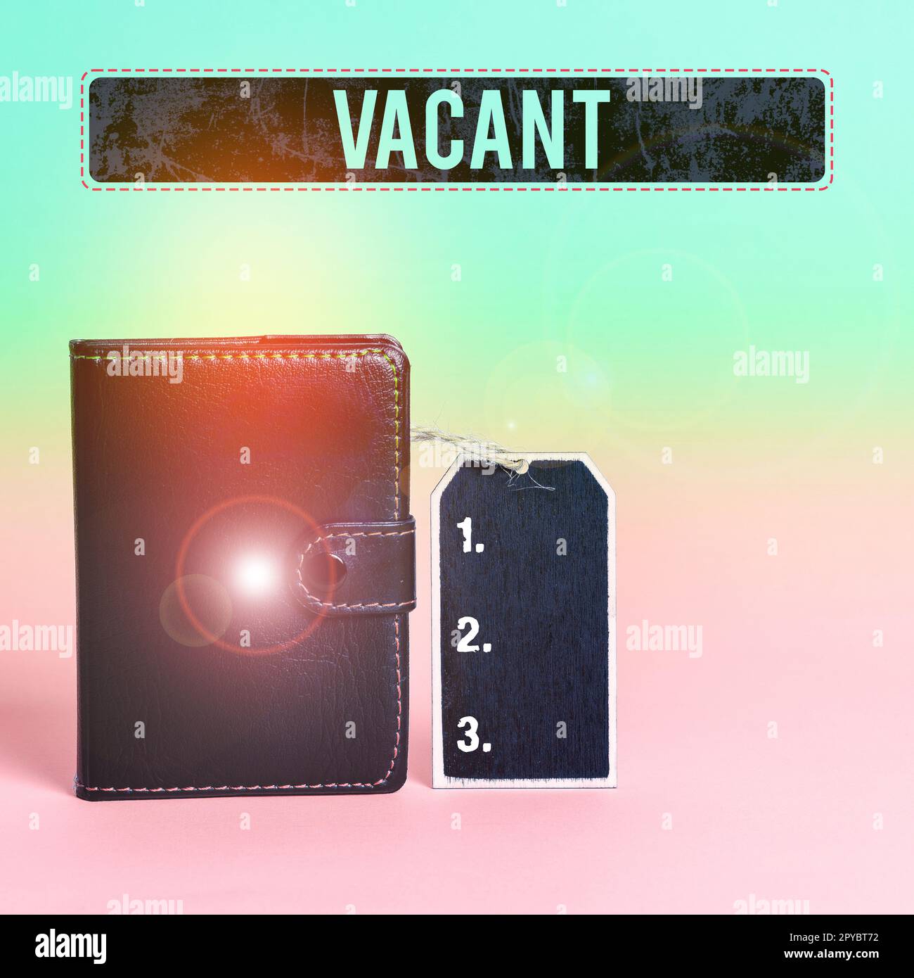 Inspiration showing sign Vacant. Business concept lacking contents ...