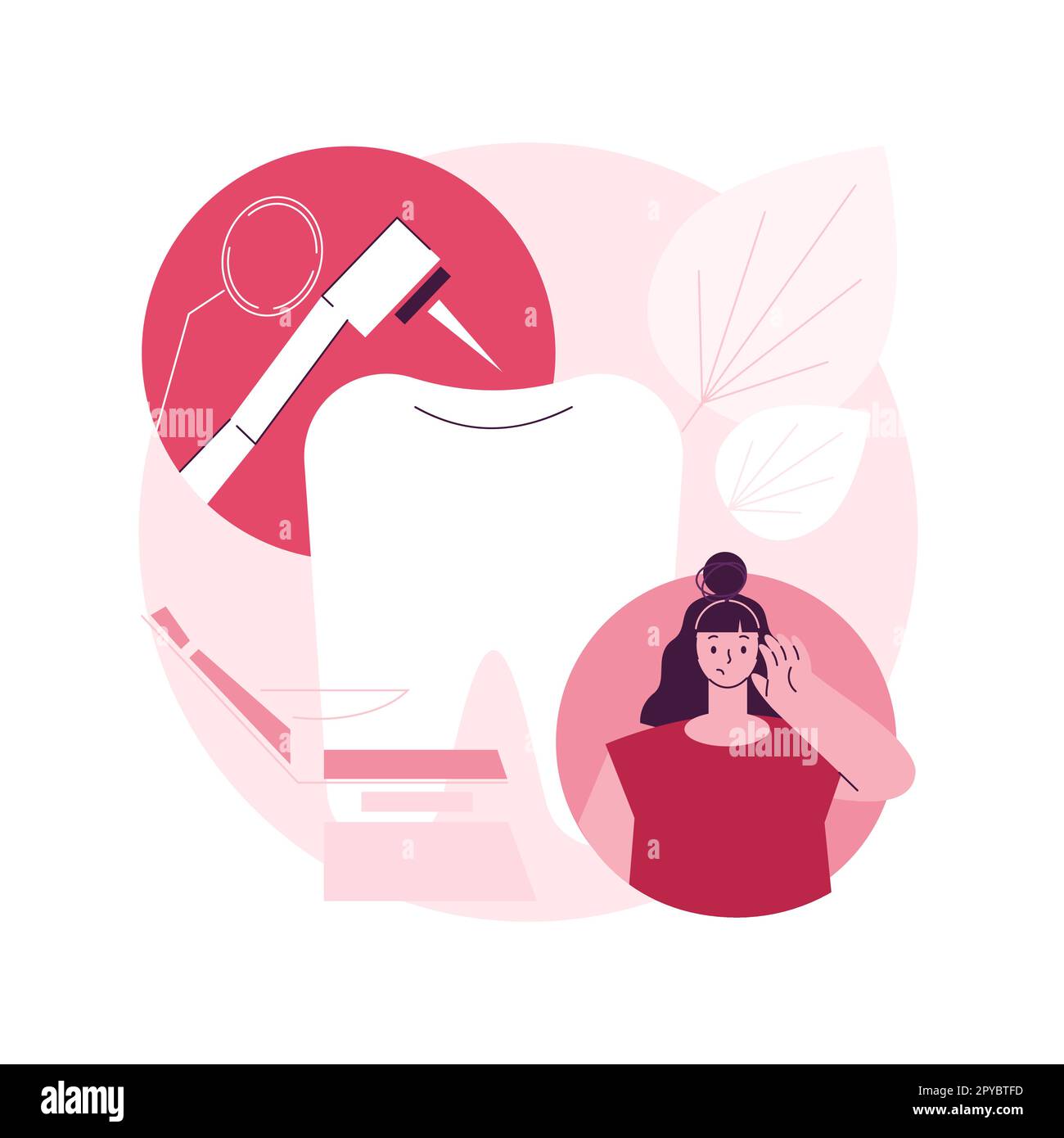 Dental treatment abstract concept vector illustration. Dental clinic ...