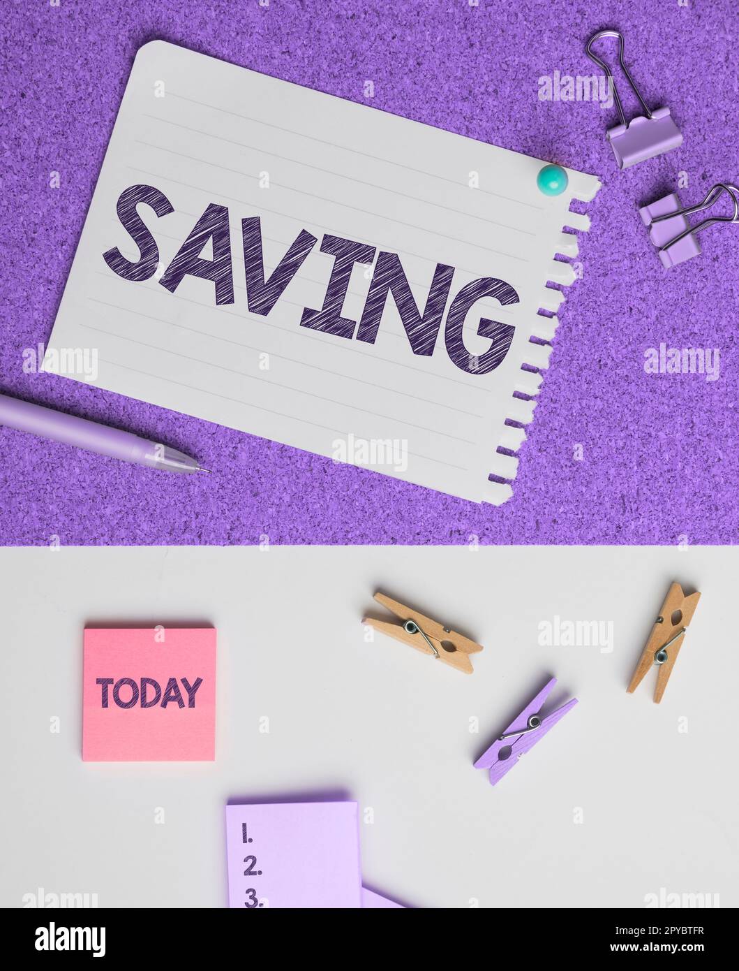 Text sign showing Saving. Business overview economy of or reduction ...