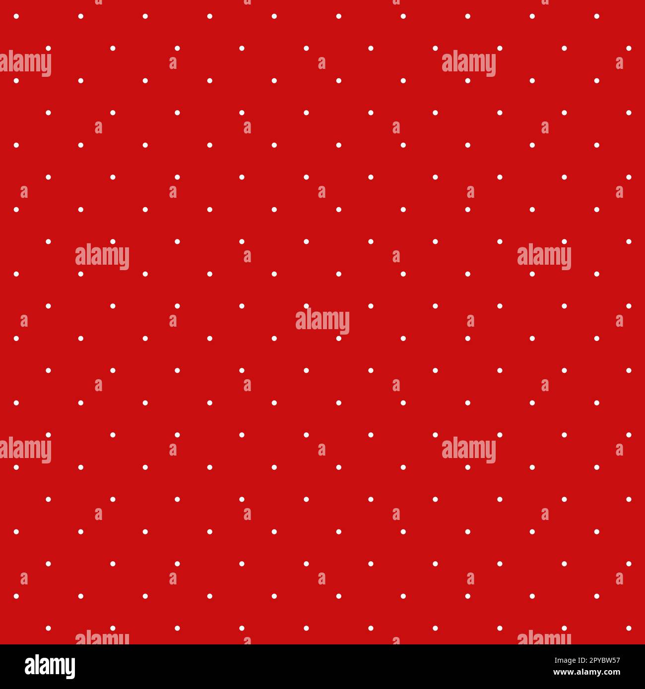 Simple red background with seamless little white dots Stock Photo - Alamy