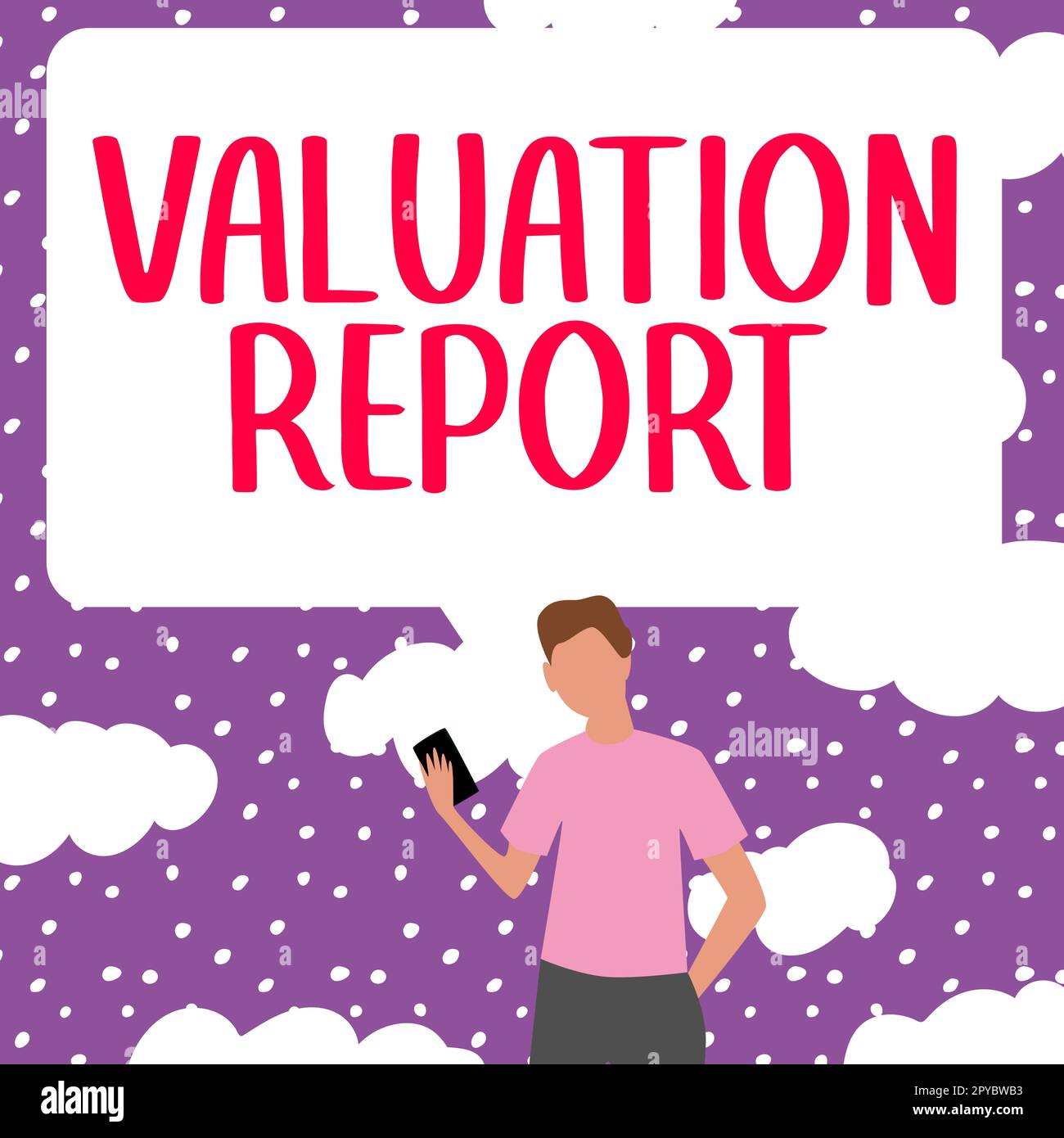 Conceptual display Valuation Report. Internet Concept process of ...