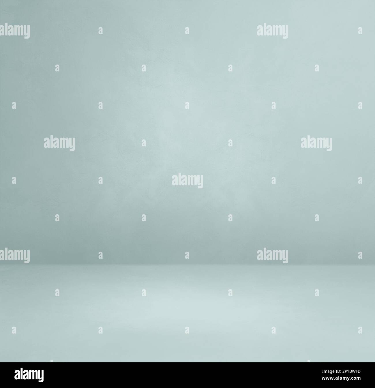 Empty light blue concrete interior background Stock Photo - Alamy