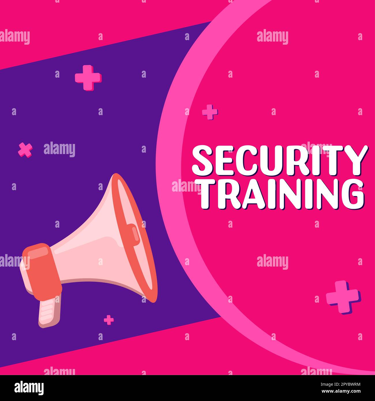 Sign displaying Security Training. Business idea providing security ...