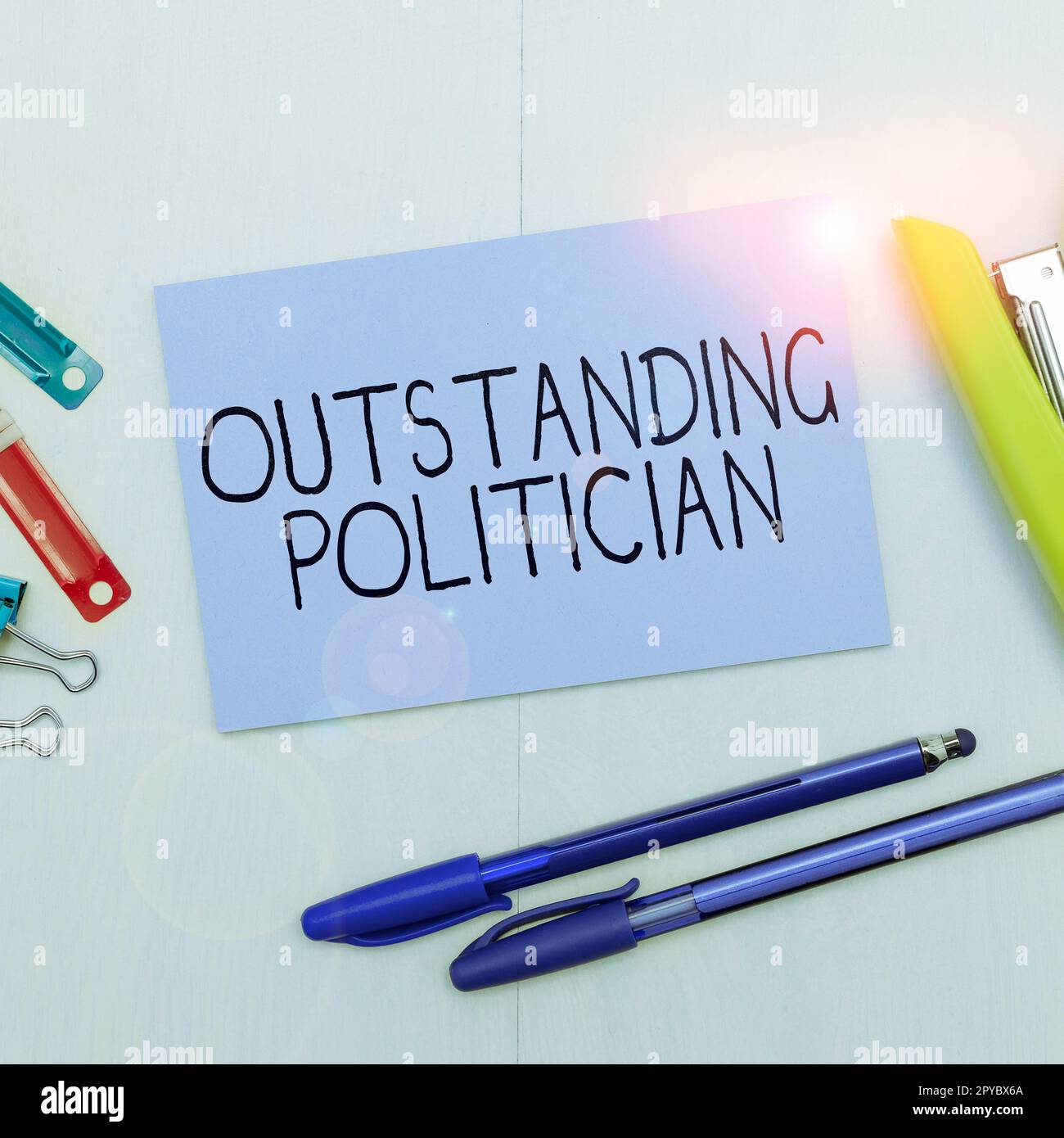 Inspiration showing sign Outstanding Politician. Concept meaning having ...