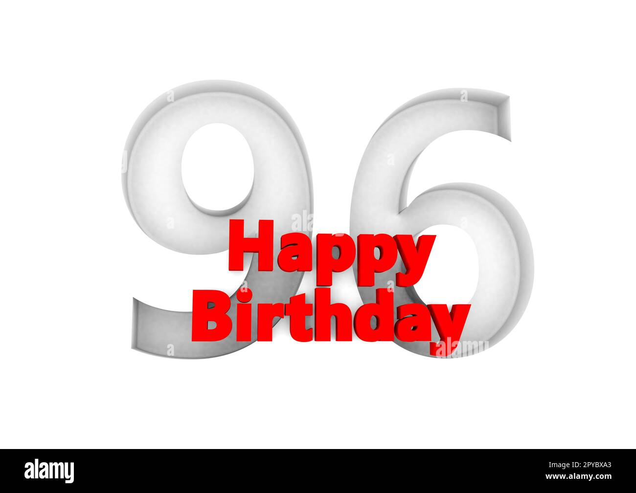 Number 96 happy birthday cake hi-res stock photography and images - Alamy