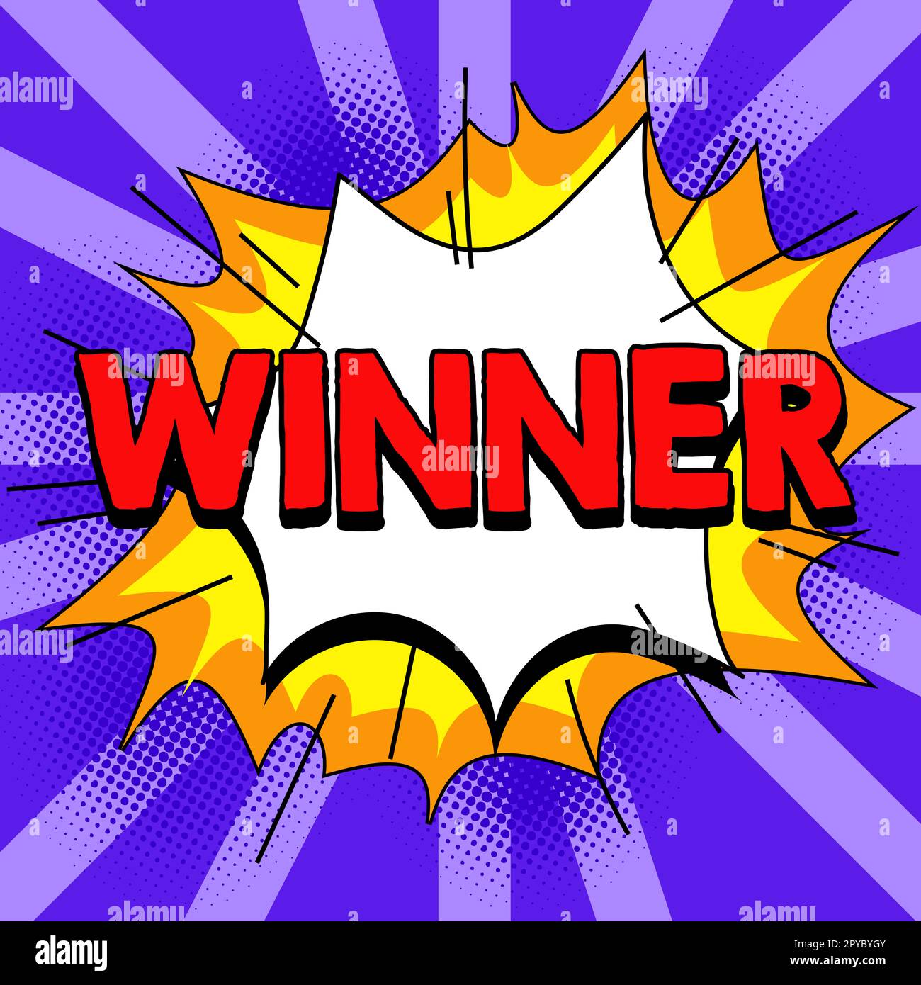 Hand writing sign Winner. Business showcase Winning as 1st place or the ...