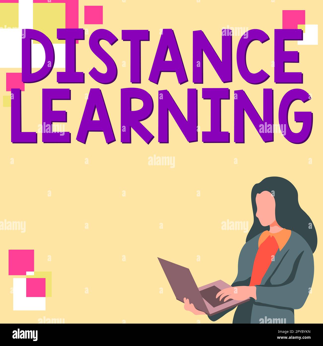 Learning concept smartphone course hi-res stock photography and images ...