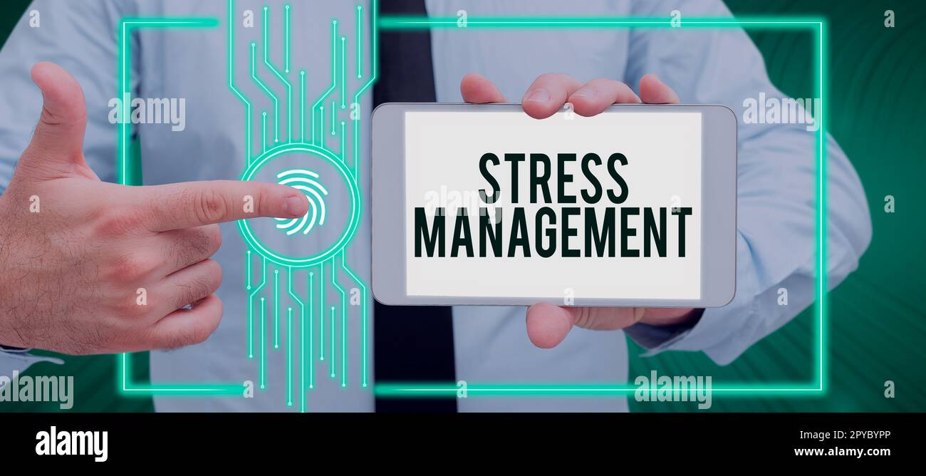 Writing displaying text Stress Management. Conceptual photo learning ...