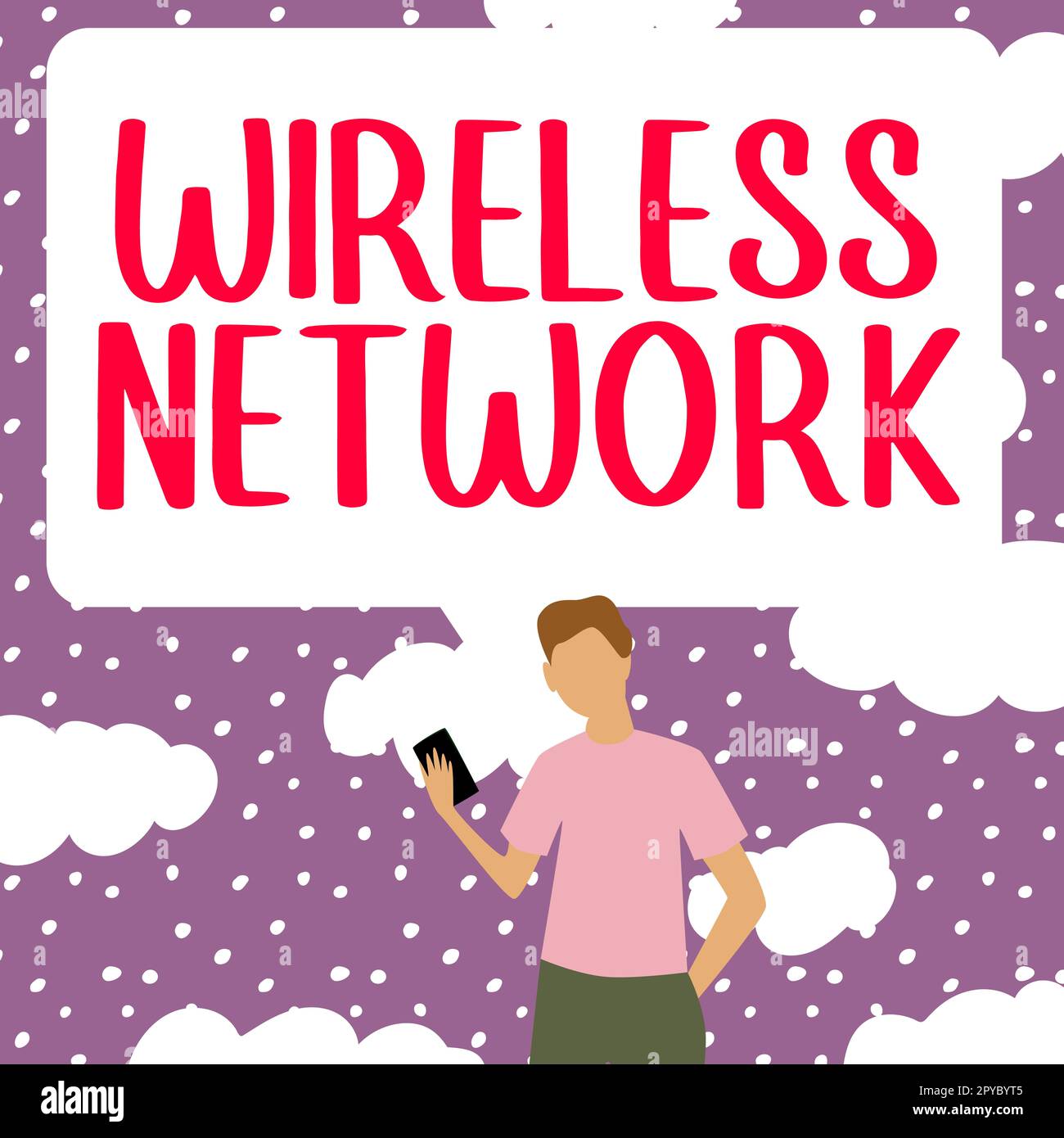 Inspiration showing sign Wireless Network. Business approach computer ...
