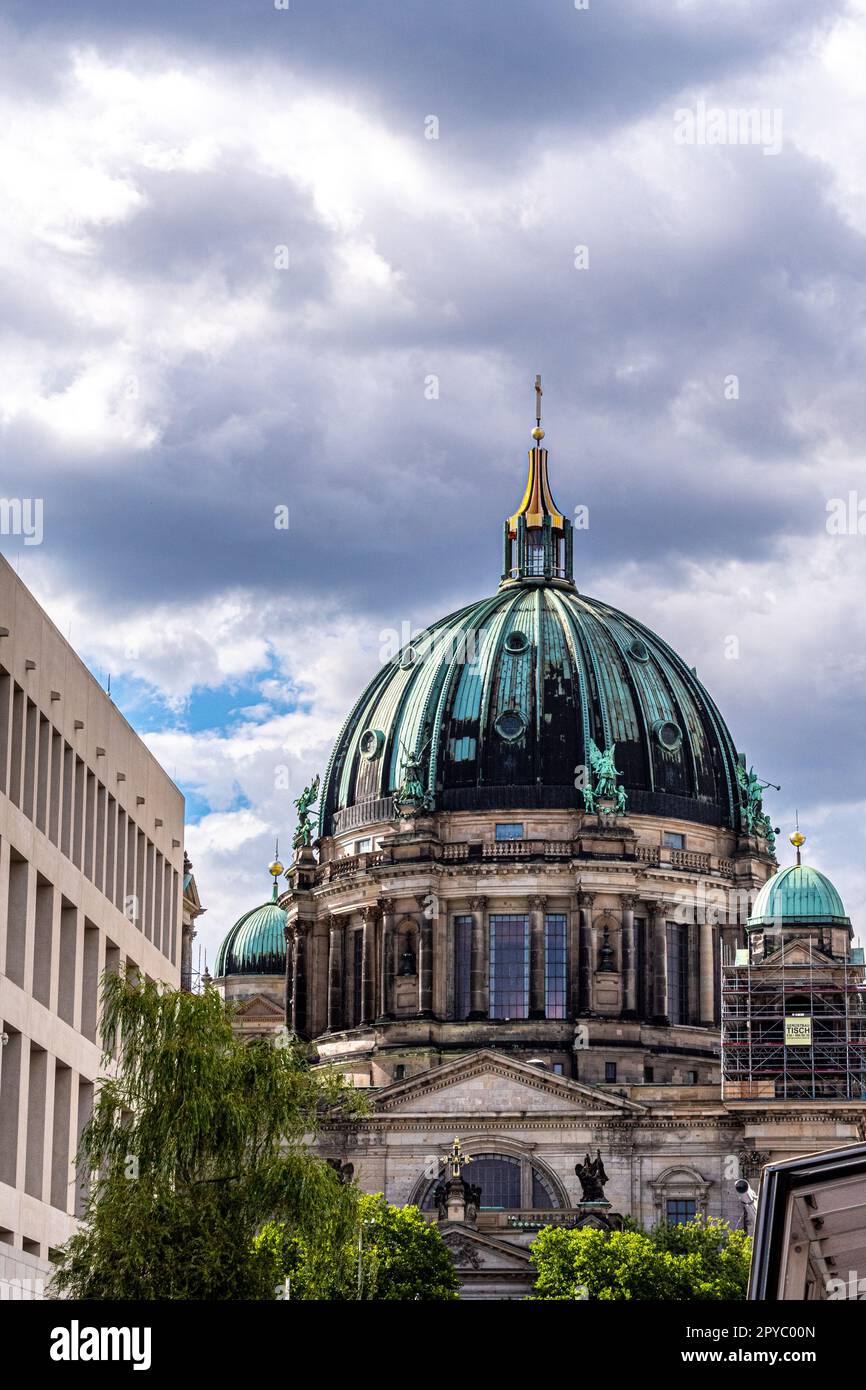 The Berlin Dom is a famous, historic Kathedrale in Germany Stock Photo ...