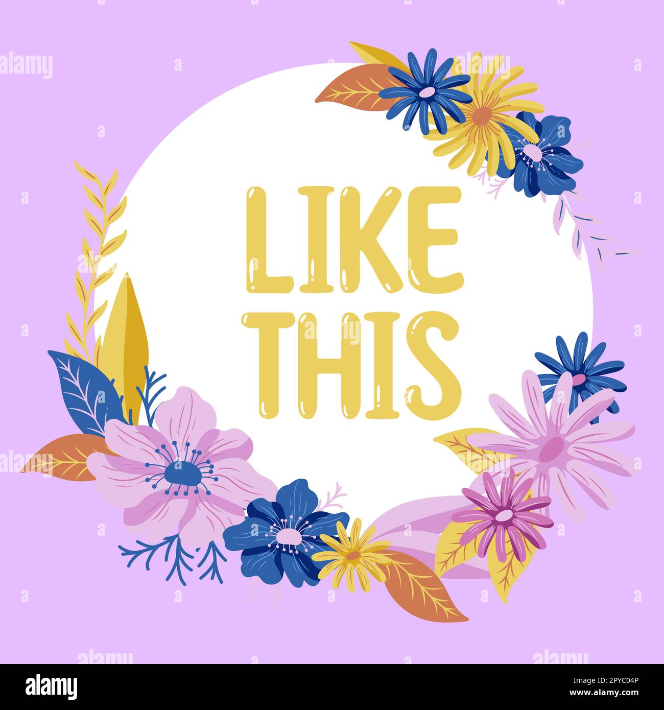 Hand writing sign Like This. Business approach An action refering to ...