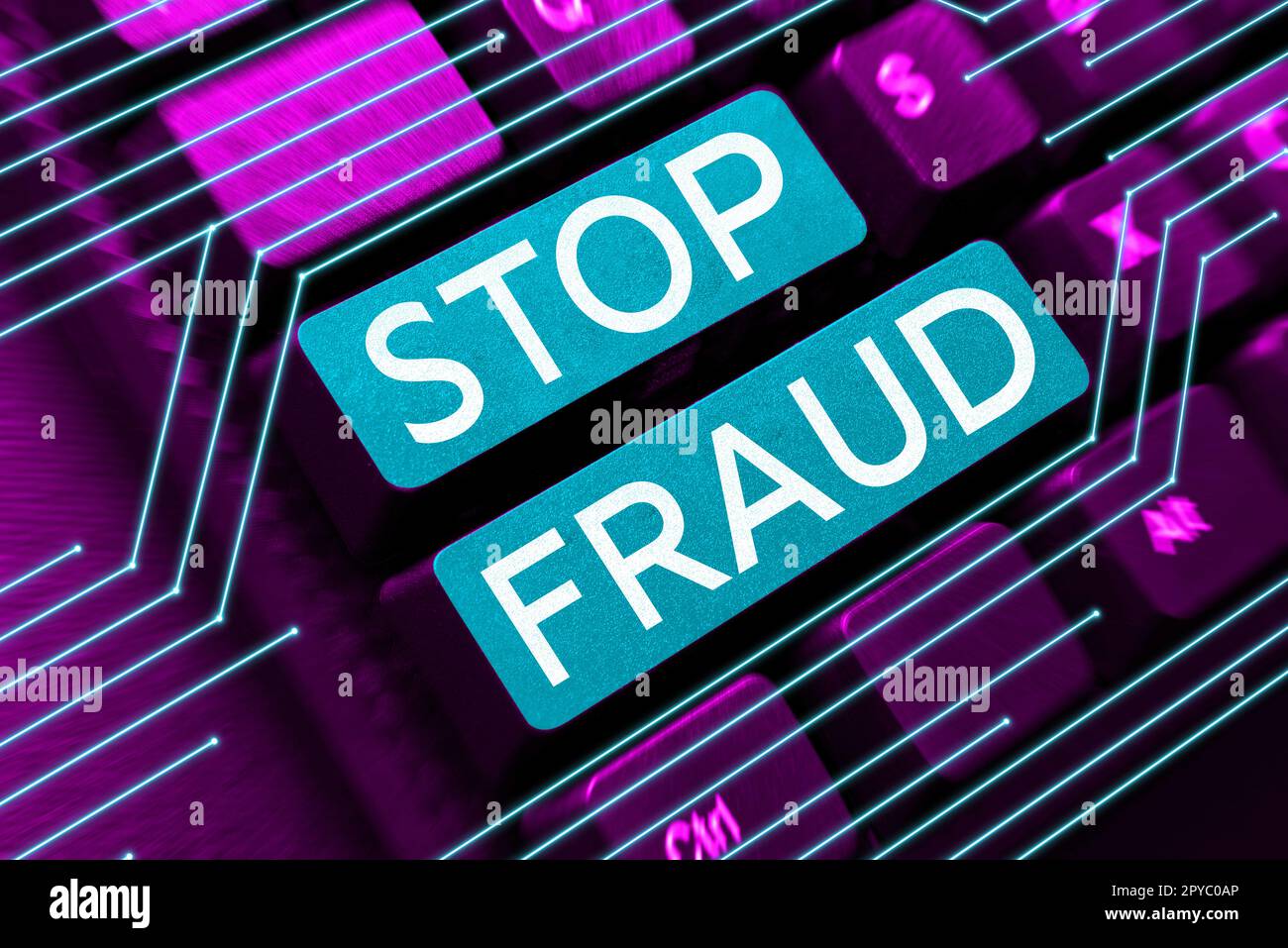 Sign displaying Stop Fraud. Business overview campaign advices people ...