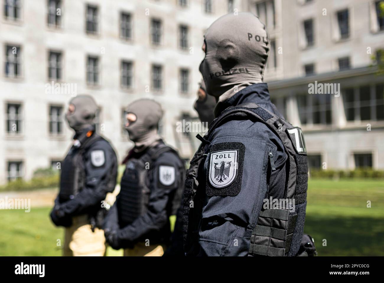 Berlin, Deutschland. 03rd May, 2023. Members of the Customs Berlin ...