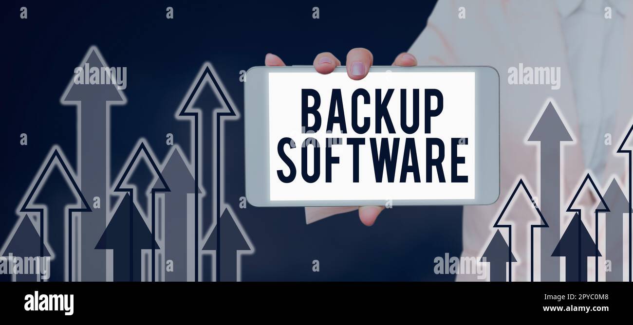 File backup software hi-res stock photography and images - Alamy
