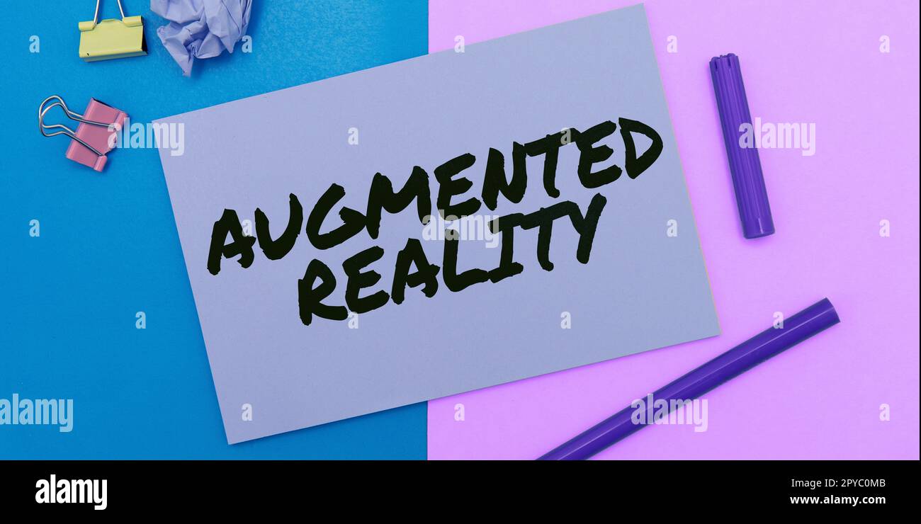 The real world sign hi-res stock photography and images - Alamy