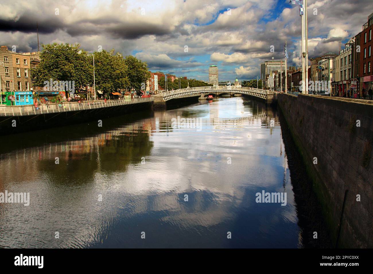 Dublin skyline sunset hi-res stock photography and images - Alamy
