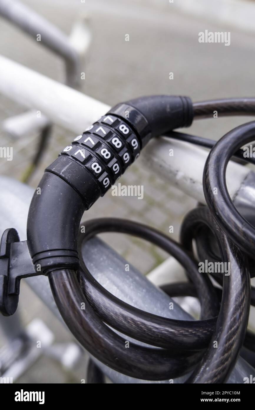 Security combination padlock Stock Photo - Alamy