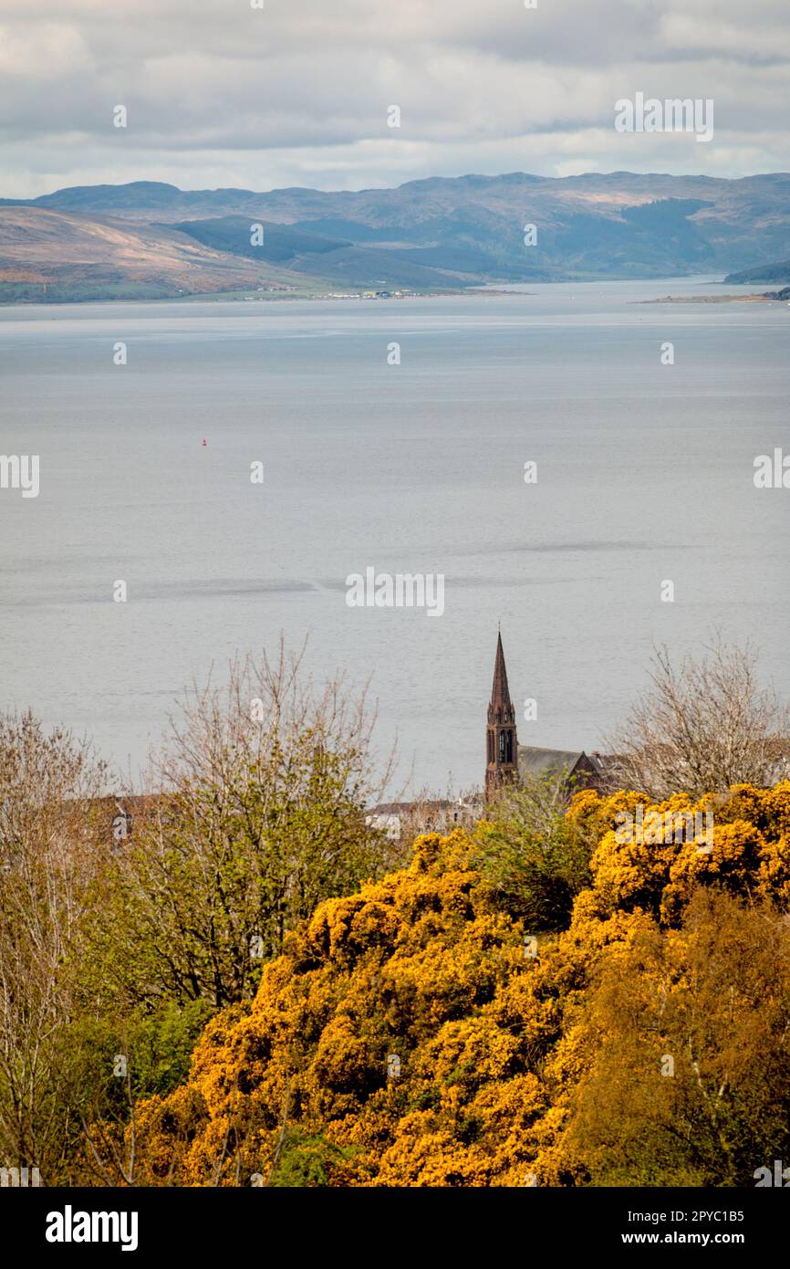 Millport Island West of Scotland Landmarks May 1st 2023 Stock Photo - Alamy