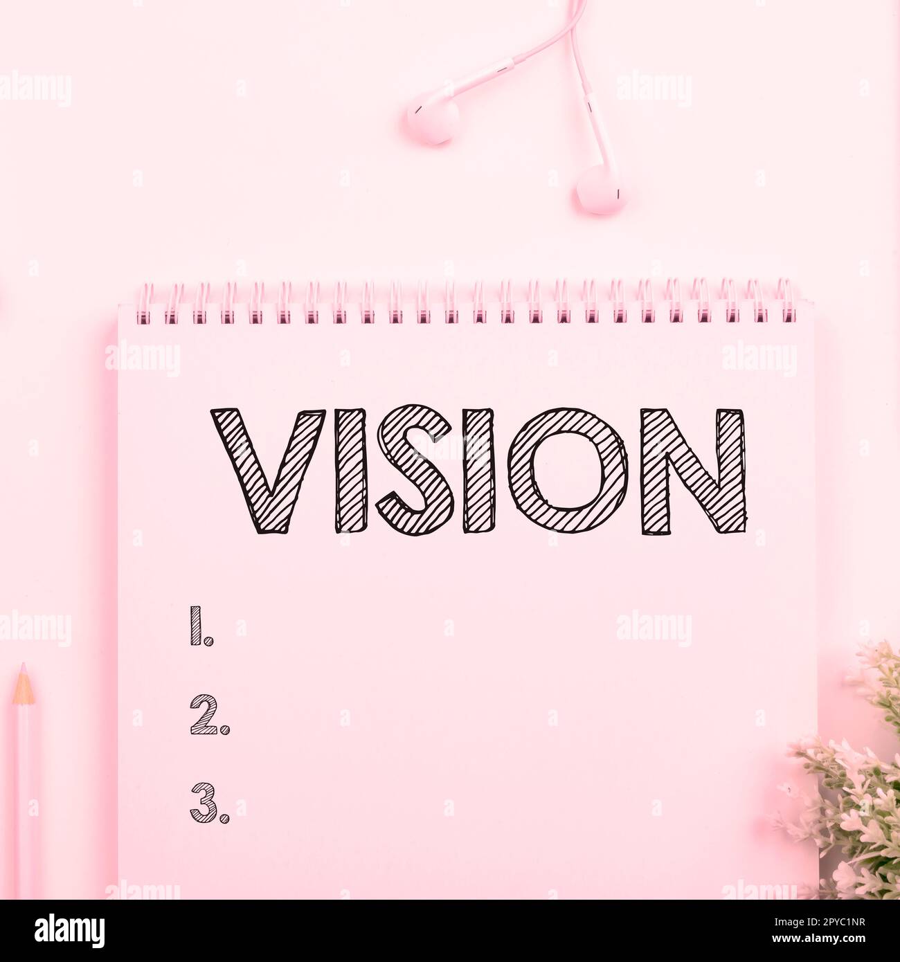 Conceptual display Vision. Business concept Being able to see Objective ...