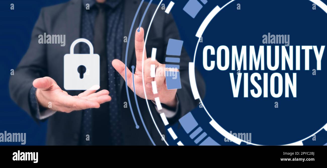 Conceptual caption Community Vision. Internet Concept Neighborhood ...