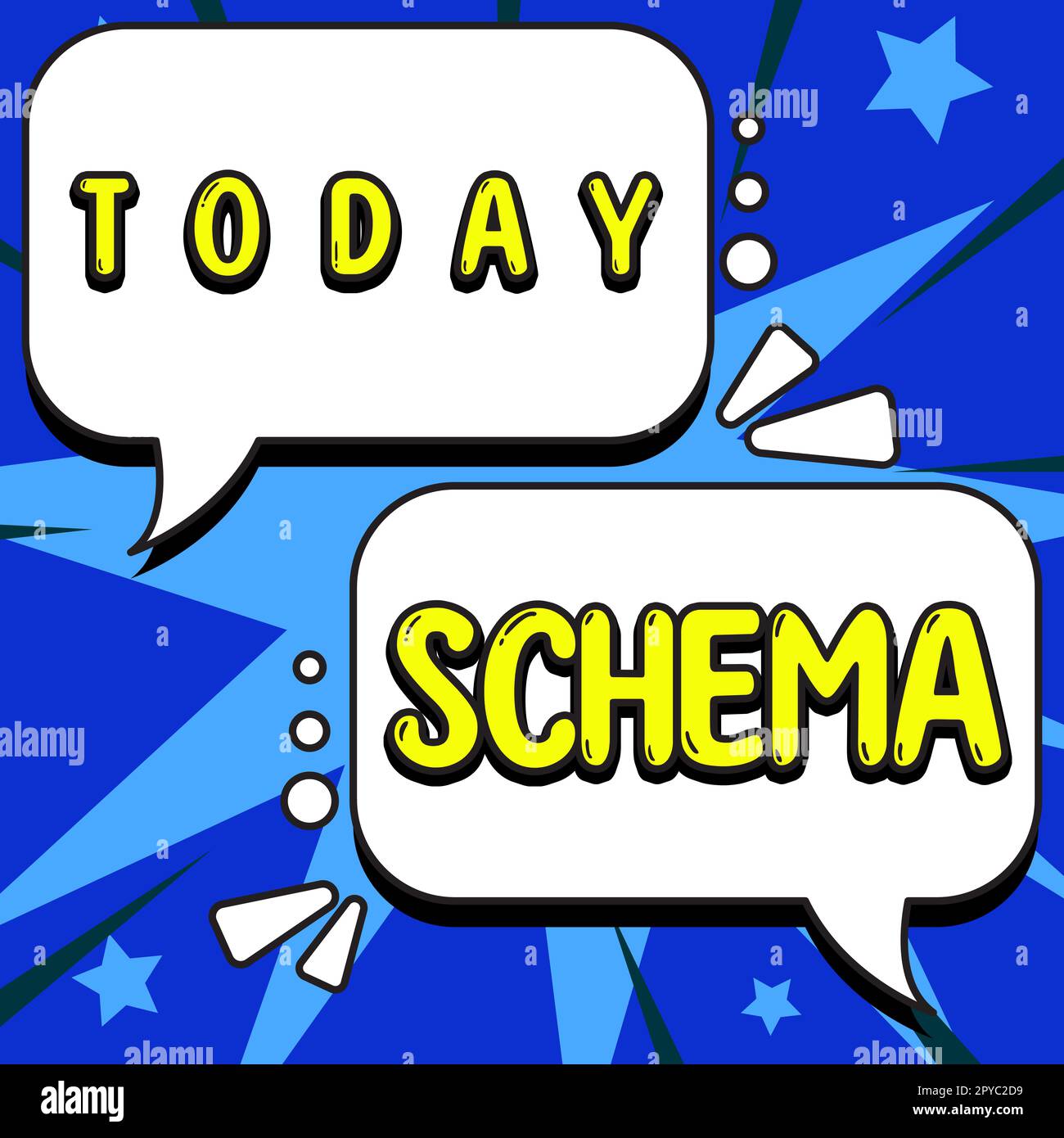 Text showing inspiration Schema. Internet Concept representation of ...
