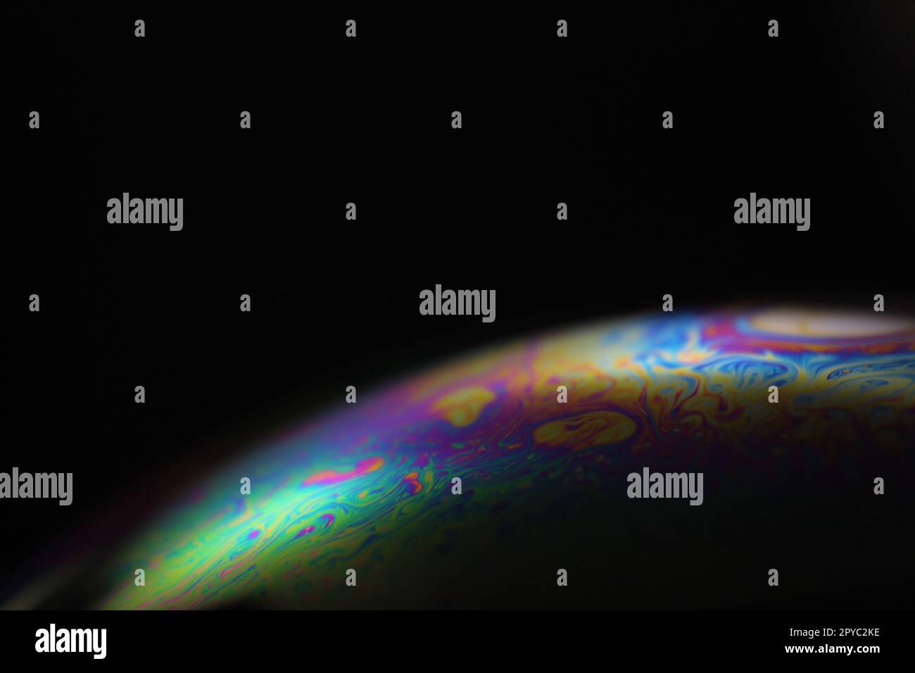 Planets colors effects space sphere abstract stellar soap funds Stock ...