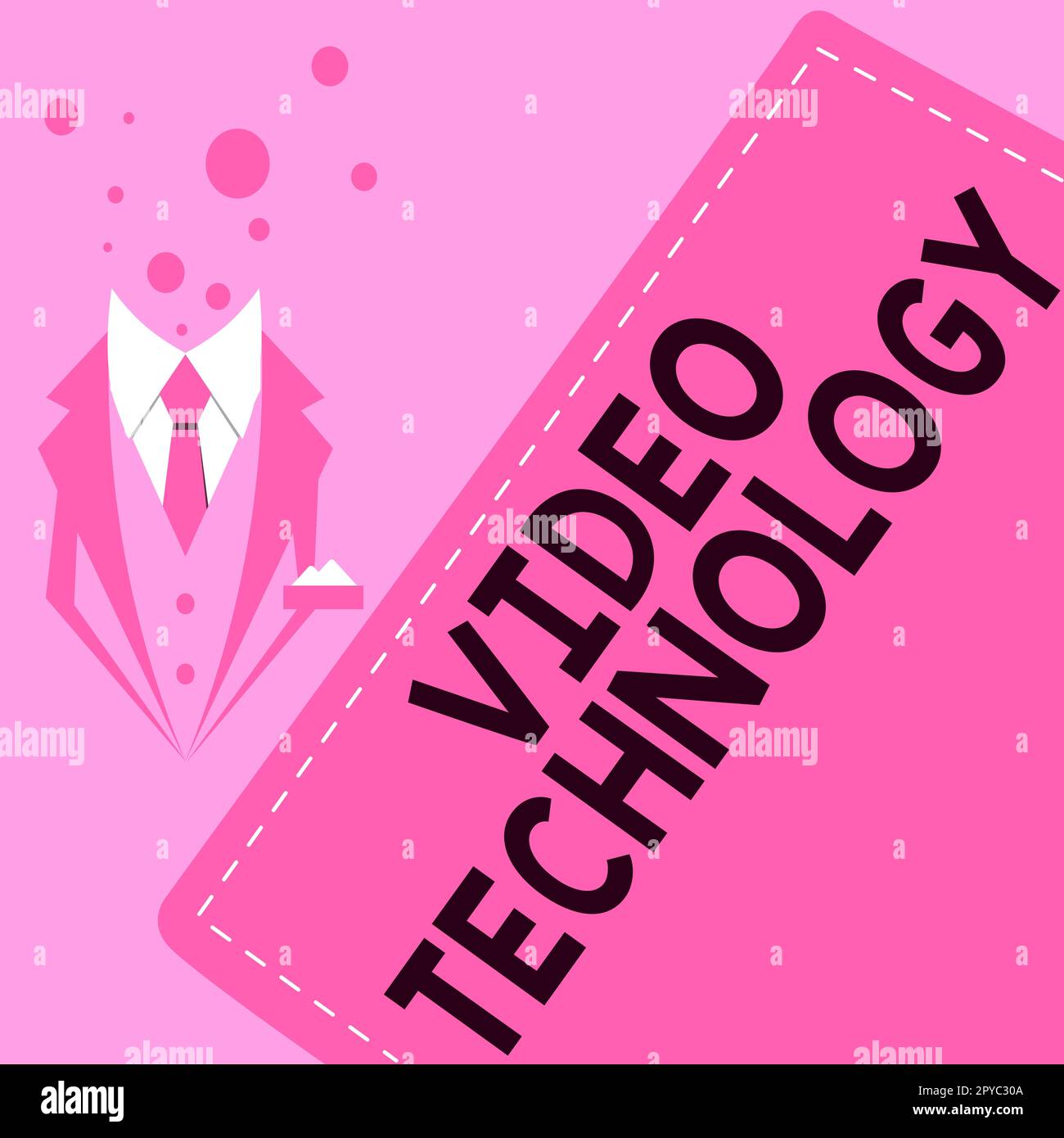 Text sign showing Video Technology. Business overview recording and ...