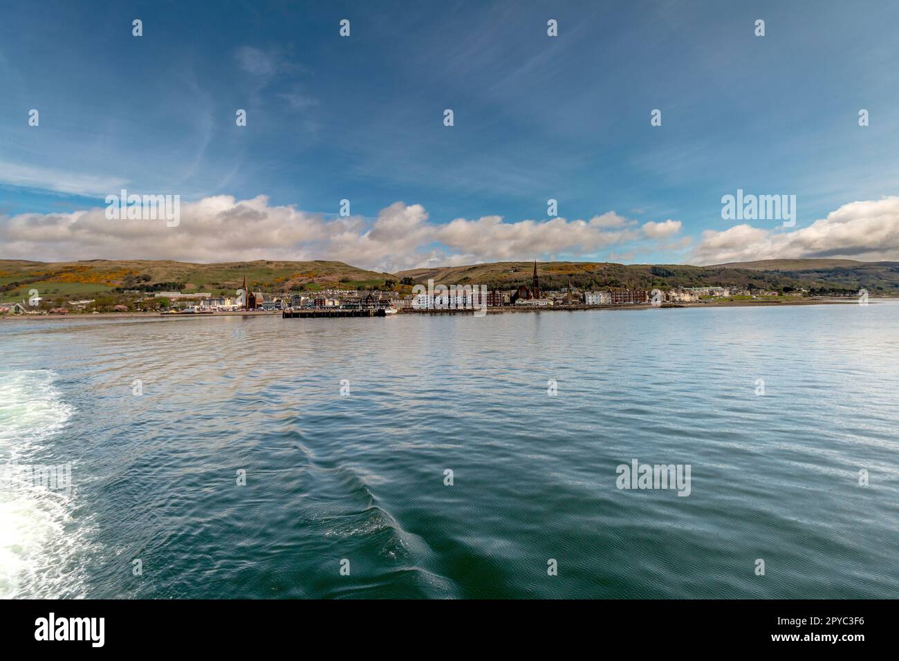 Millport Island West of Scotland Landmarks May 1st 2023 Stock Photo - Alamy