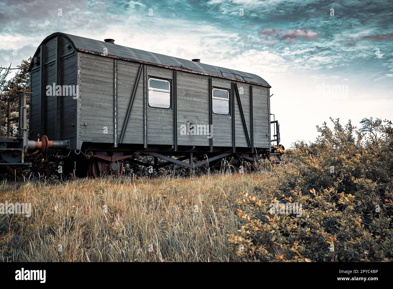 Wrecked railroad hi-res stock photography and images - Alamy