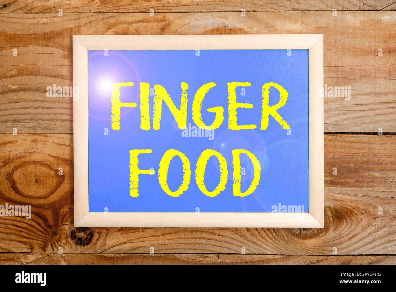 Writing displaying text Finger Food. Business approach products and ...