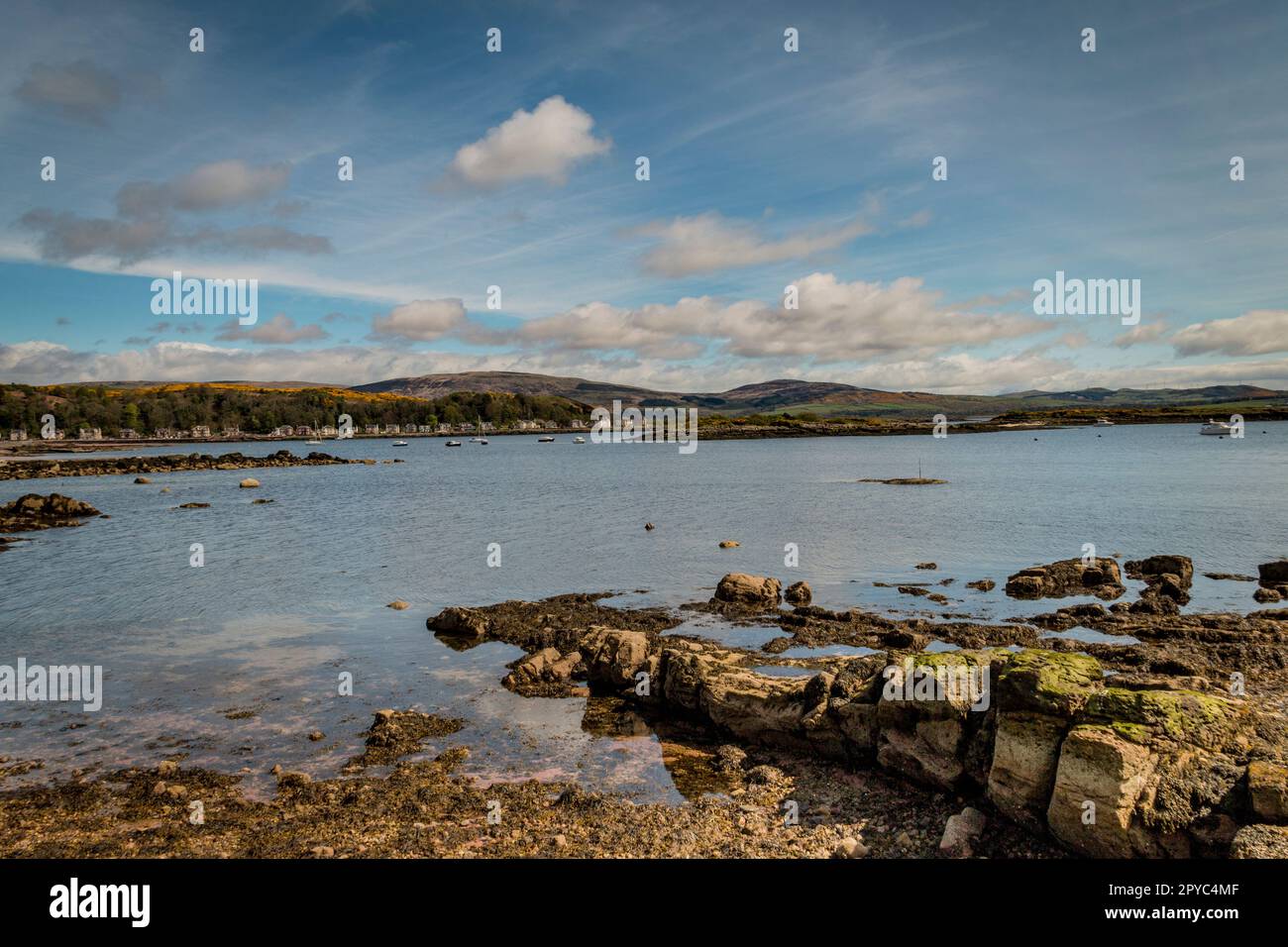 Millport Island West of Scotland Landmarks May 1st 2023 Stock Photo - Alamy