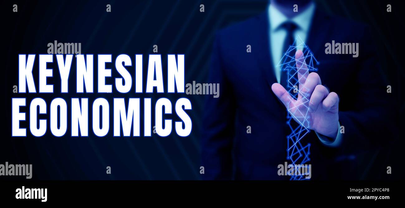 Writing displaying text Keynesian Economics. Concept meaning monetary ...
