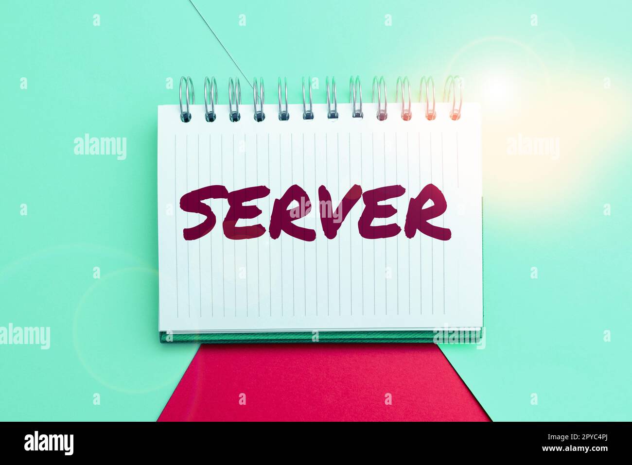 Conceptual display Server. Word Written on computer program which manages access centralized ...