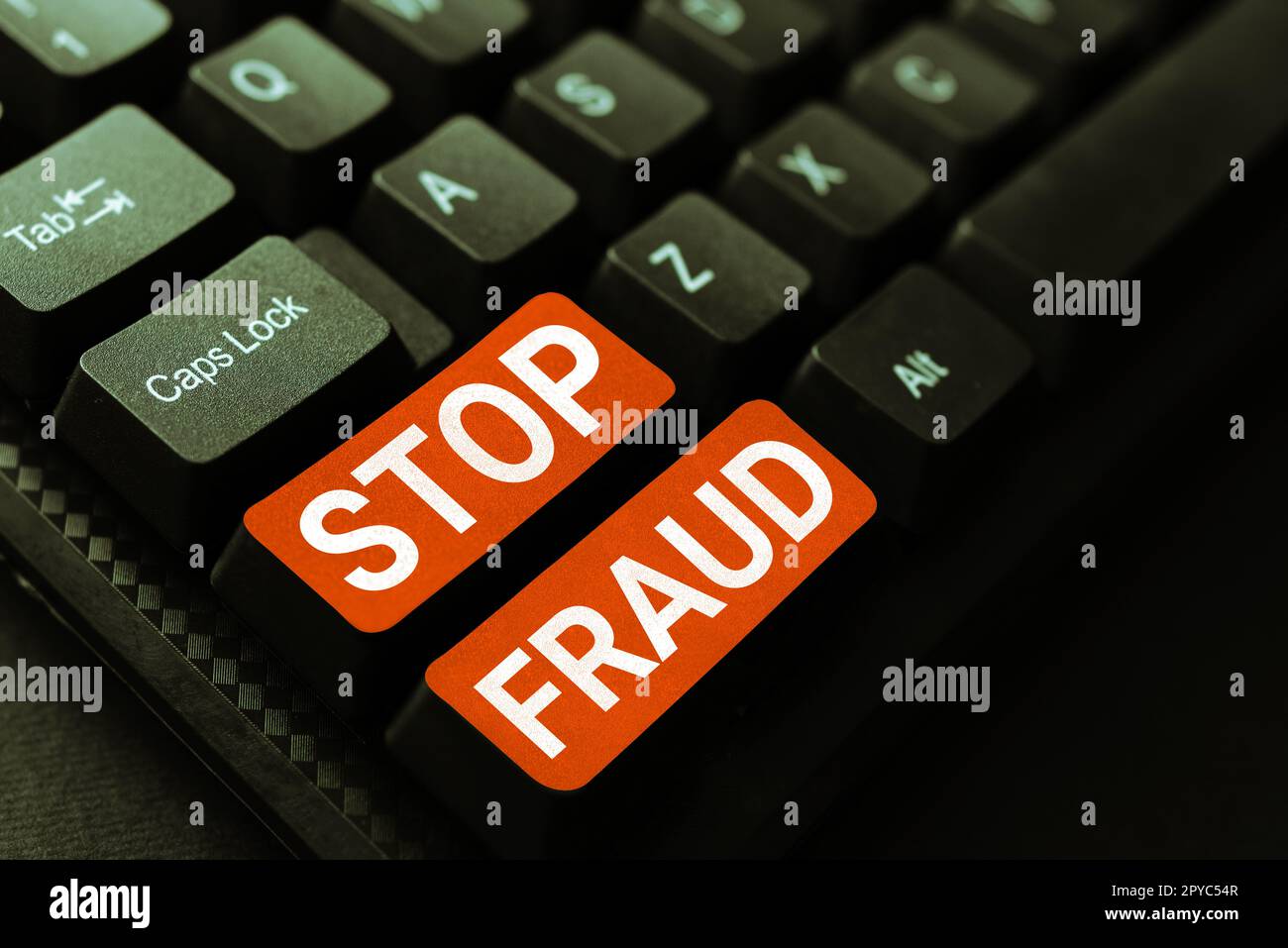 Text showing inspiration Stop Fraud. Business concept campaign advices ...