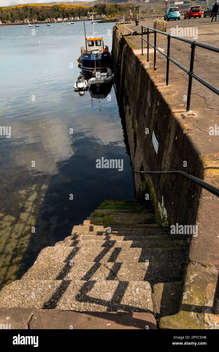 Millport Island West of Scotland Landmarks May 1st 2023 Stock Photo - Alamy