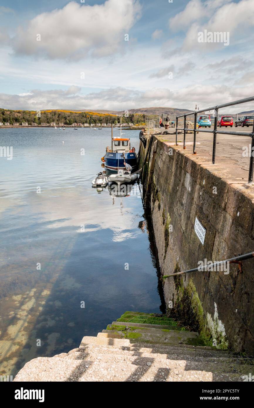 Millport Island West of Scotland Landmarks May 1st 2023 Stock Photo - Alamy
