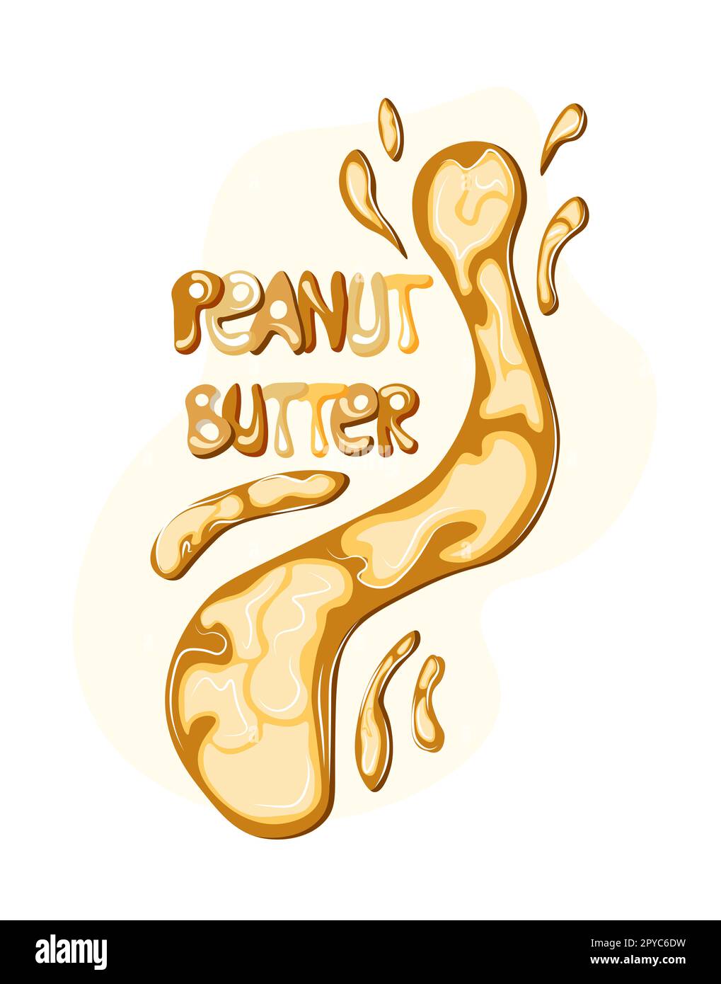 National Peanut Butter Day. Peanut butter logo Stock Photo - Alamy