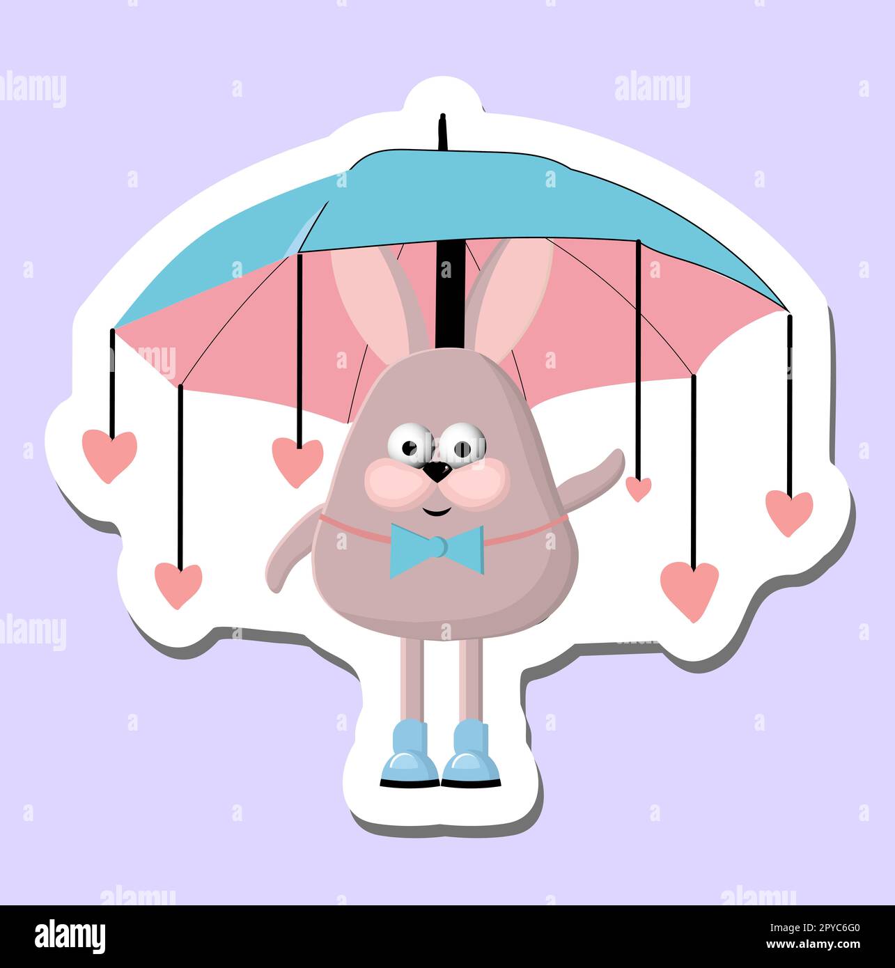 Stickers with rabbits hi-res stock photography and images - Alamy