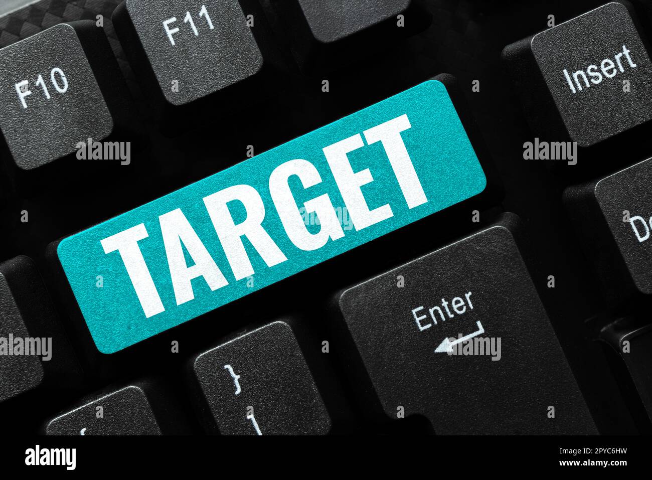 Sign displaying Target. Internet Concept person object or place ...