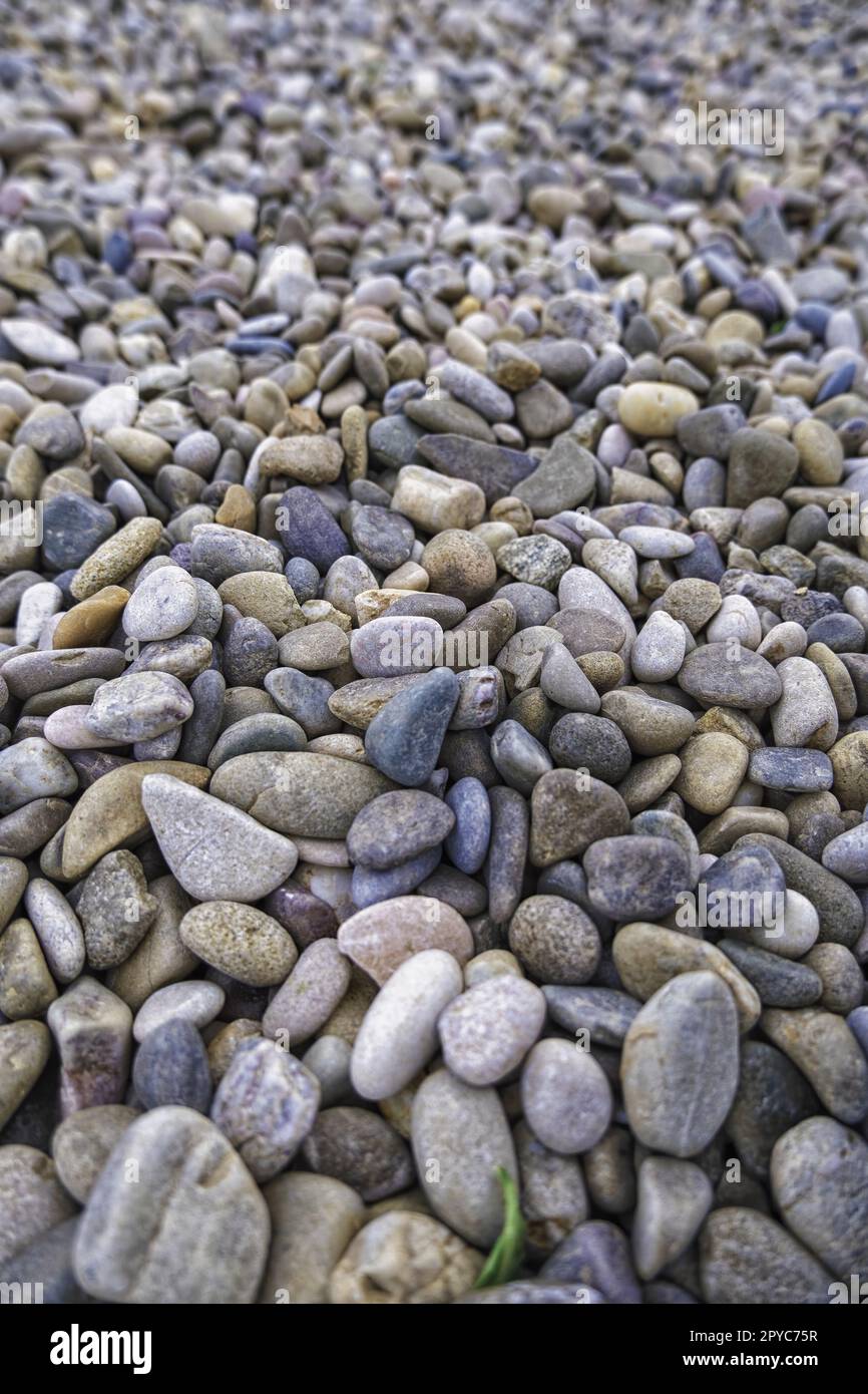 Round smooth stones hi-res stock photography and images - Alamy