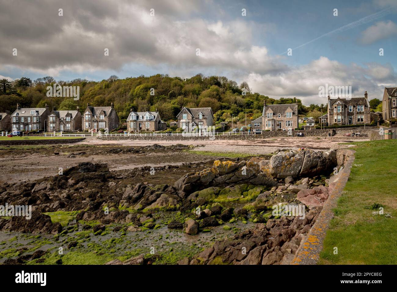Millport Island West of Scotland Landmarks May 1st 2023 Stock Photo - Alamy