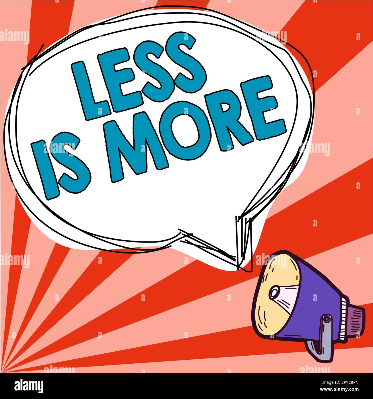 Text sign showing Less Is More, Word Written on Minimalist approach to ...