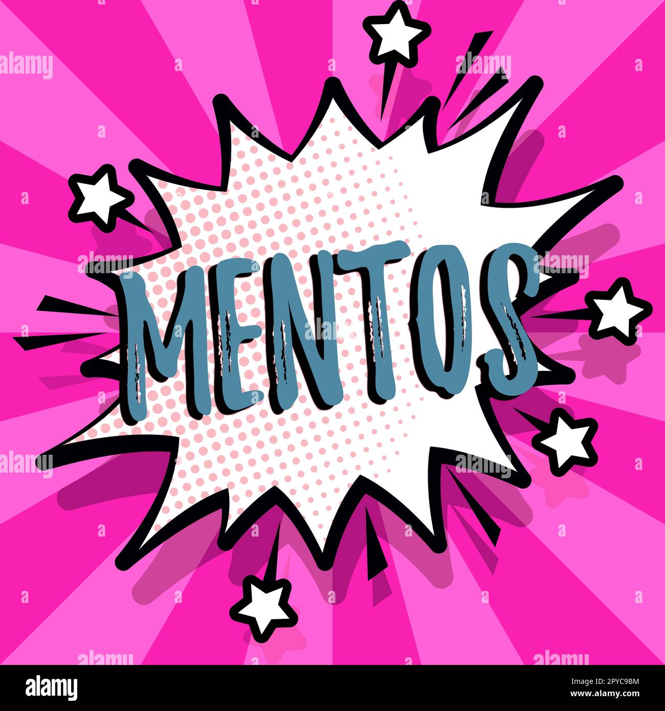 Conceptual display Mentos. Business concept style of Jamaican folk ...