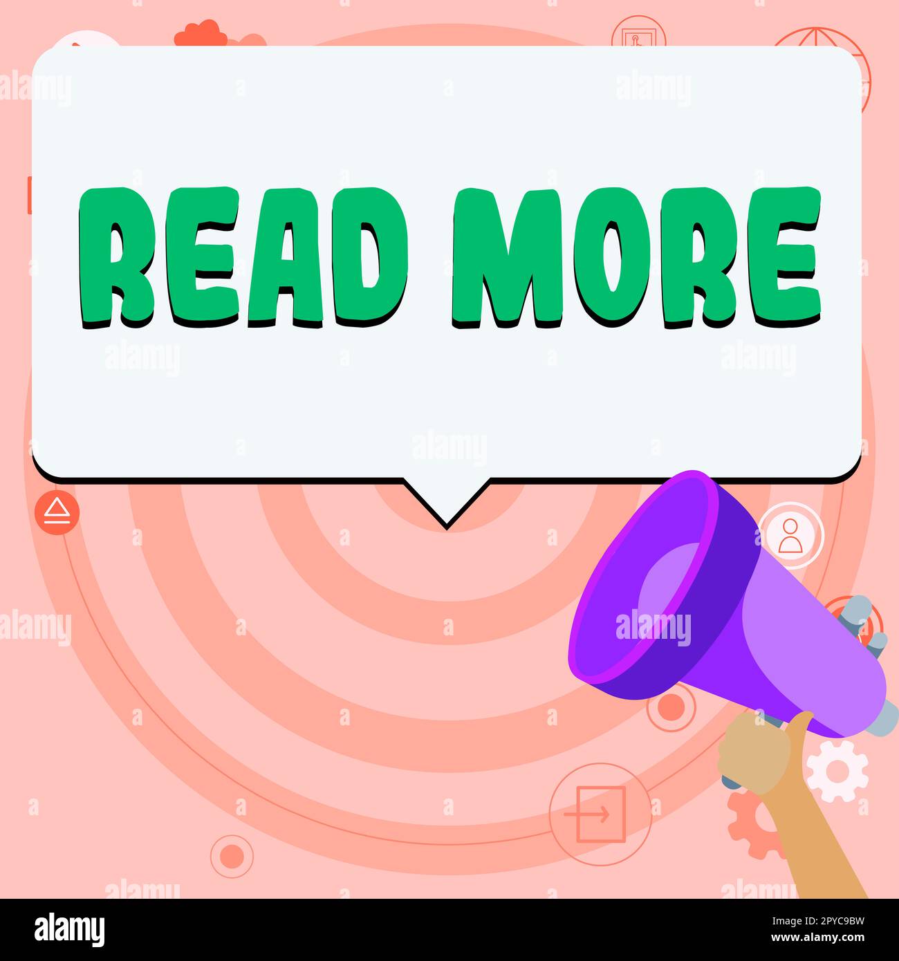 Sign displaying Read More. Business overview Provide more time or ...