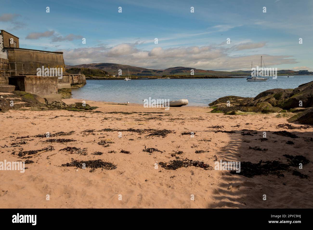 Millport Island West of Scotland Landmarks May 1st 2023 Stock Photo - Alamy