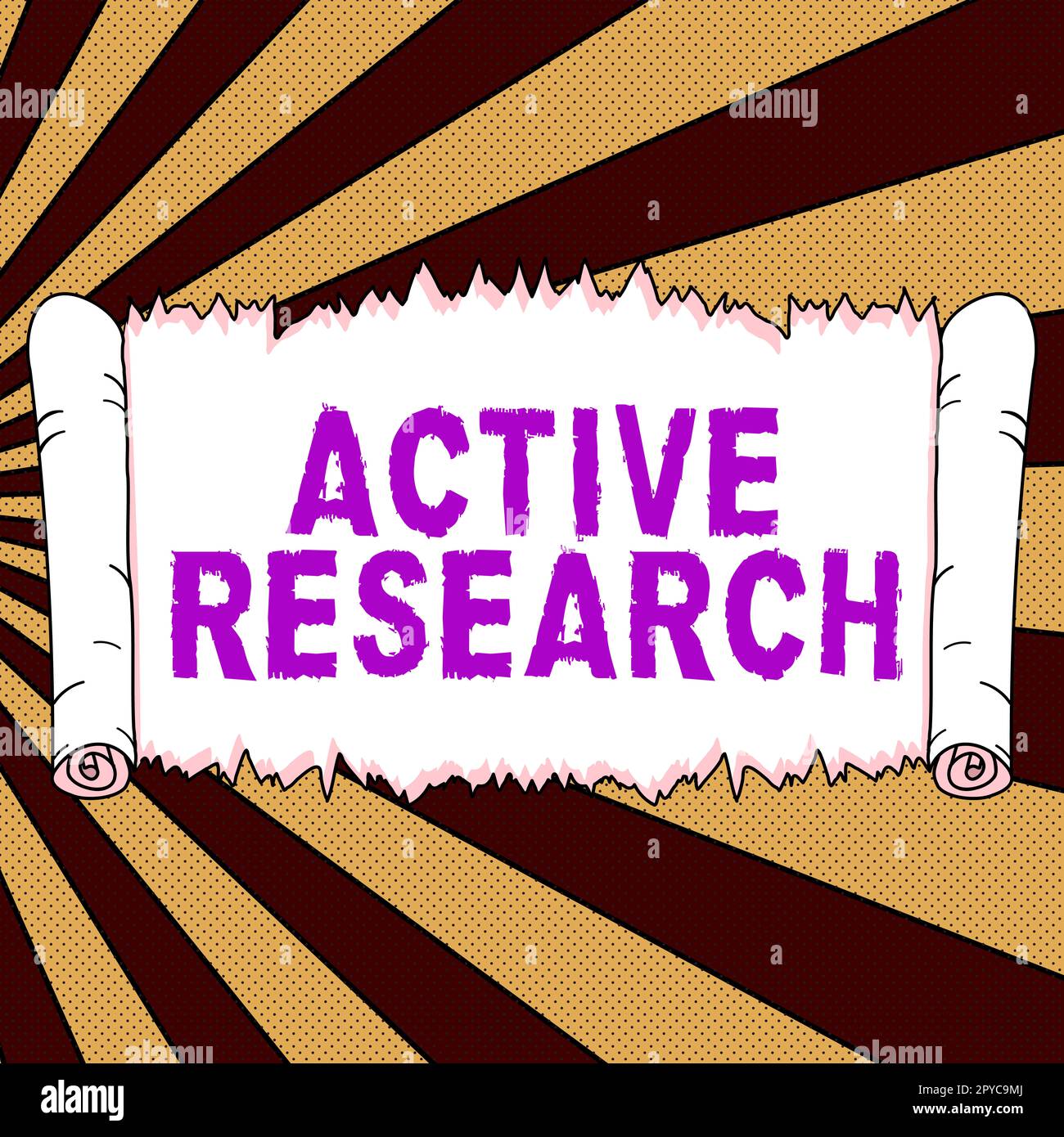 Text sign showing Active Research. Business idea Simultaneous process ...