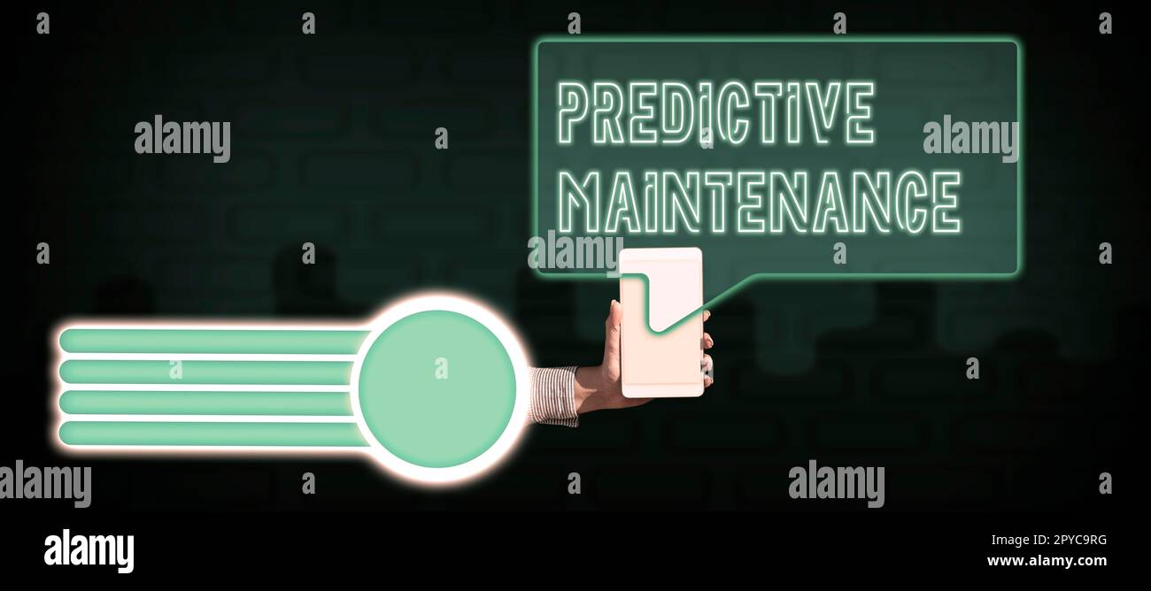 Conceptual display Predictive Maintenance. Business overview Predict ...