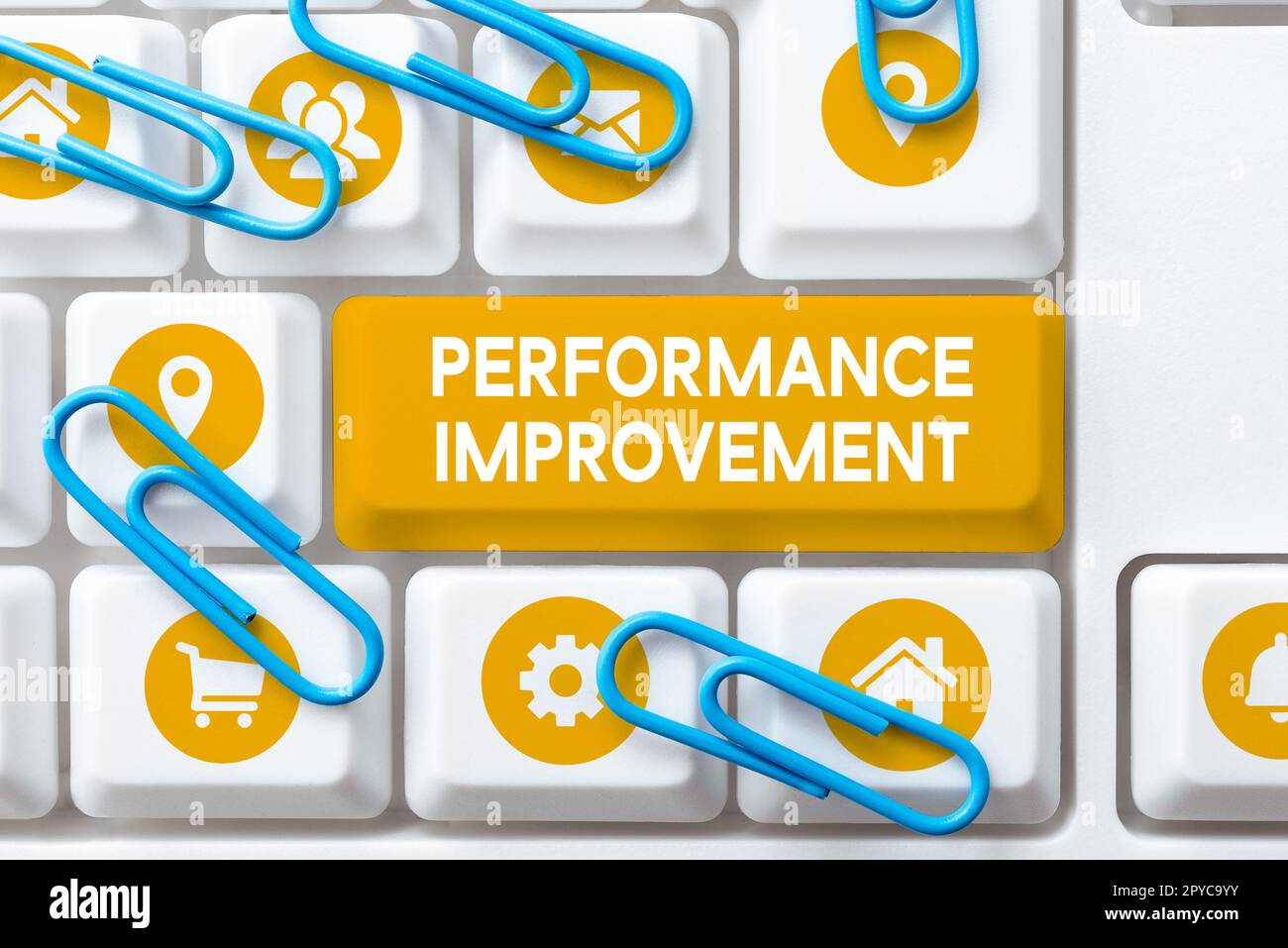 Inspiration showing sign Performance Improvement. Business approach ...